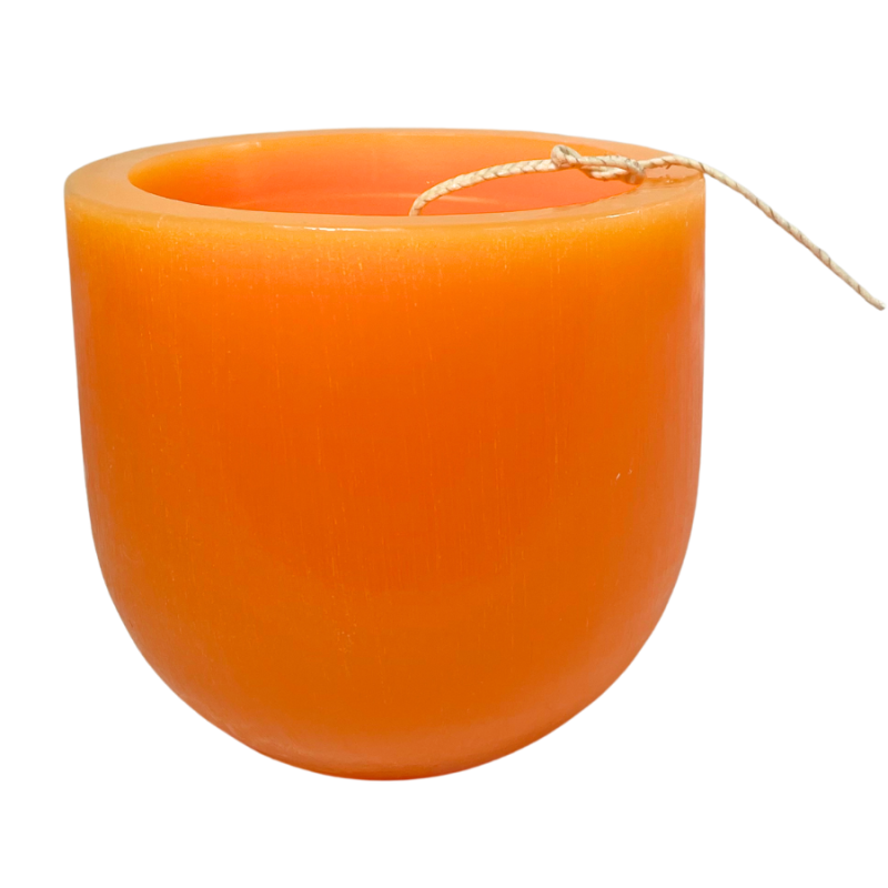 4" Scented Candle Goblet - Mandarin Orange | ️(Weekly) Seasonal Home Decor